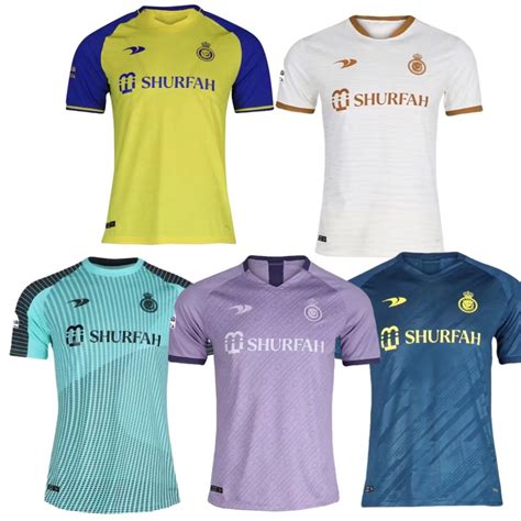 Áo Bóng Đá Số 7 Đội Tuyển Al Nassr Fc 2022 23 Kit Buy