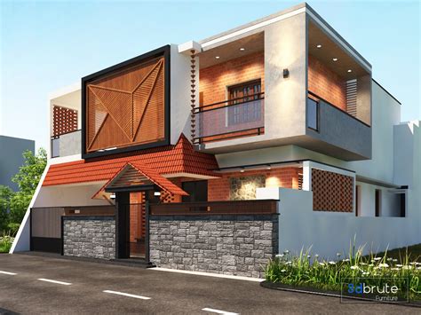 Exterior 03 3d Model Buy Download 3dbrute