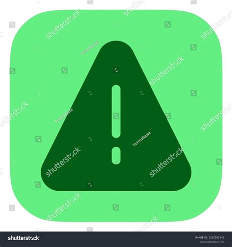 Editable Vector Alert Warning Danger Triangle Stock Vector Royalty