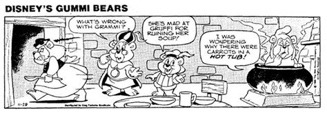 11 29 1986 Bear Character Gummy Bears Comics