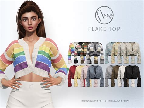 Second Life Marketplace Neve Top Flake Fatpack