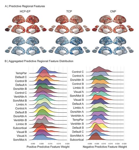 Fig5 Predictive Features At The Regional Level A Regional Feature
