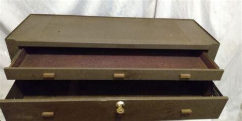 Kennedy Machinist Tool Box Base Riser Intermediate Chest Matte Brown