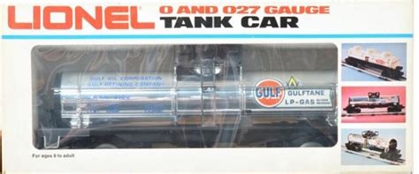 Grzyboskis Train Store Gulf Chrome Tank Car