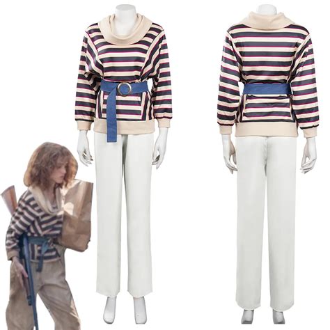 Movie Stranger Things Season 4 Nancy Wheeler Suit Cosplay Costume For