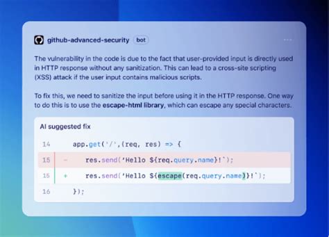 Github Code Scanning Watch