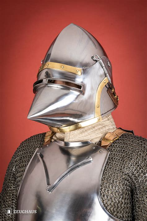 Late Medieval Helmets Sallet Helmets And Bascinet Helmets