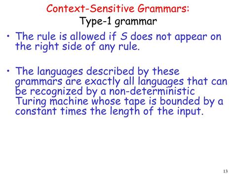 Ppt The Chomsky Hierarchy Powerpoint Presentation Free Download Id
