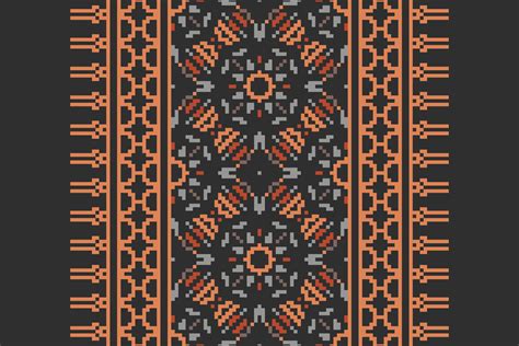 Dhoti Pants Pattern Seamless Scandinavian Pattern Motif Embroidery
