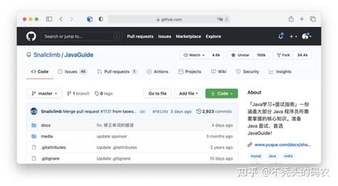 教妹学java：哇塞！github 上这些 Java Repo 太强了吧，看完都变大佬 知乎
