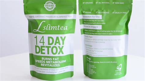 Detox Slim Private Label 14 Day 28 Day Fitness Slimming Tea Teatox Flat