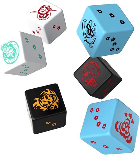 Dc Miniature Game Suicide Squad Dice Set