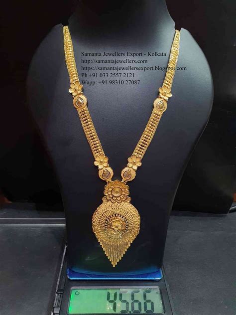 Gold Long Rani Haar Simple Rani Haar Designs In Gold Long Rani Haar