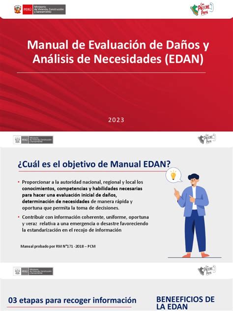 Manual De Evaluación De Daños Y Análisis De Necesidades Edan Pdf