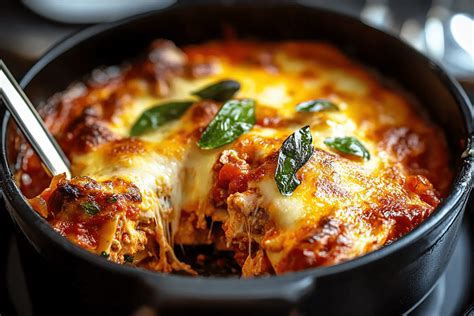 Sausage And Pepper One Pan Lasagne Homeasyrecipes