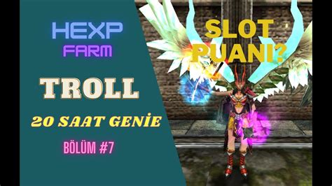 GÜzellll 60 Levelde Troll İnt Bp Farm Serİsİ 20 Saat Genİelİ Troll