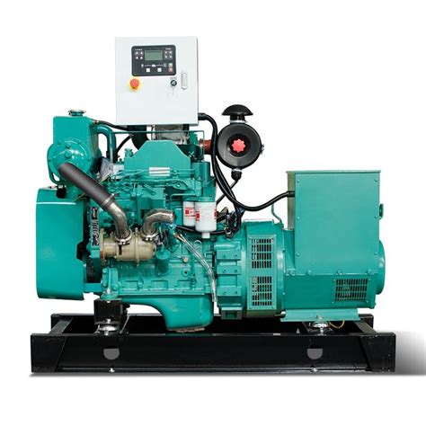 Diesel Cummins Marine Generator Set 30 Kw 4bt Chongqing Fj Technology