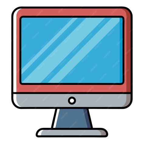 Computer Monitor Clipart Vector Art And Illustration Premium Ai Generated Vector