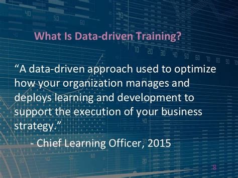 5 Steps For Data Driven Learning