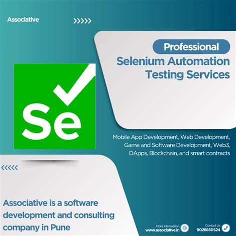 Ensure Your Software Works Perfectly Choose Associative For Selenium Automation Testing