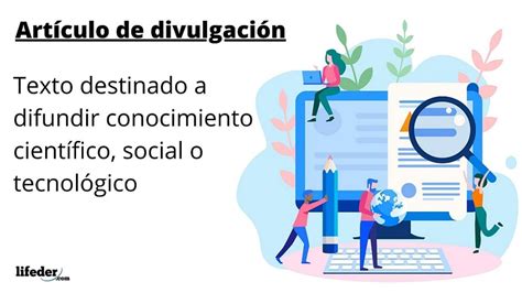 Cuales Son Las Caracteristicas De Un Articulo De Divulgacion Cientifica