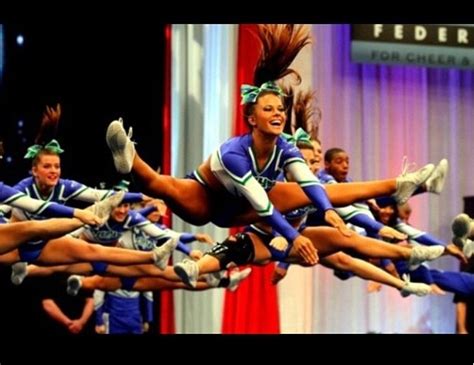Toe Touch Cheer Stunts Cheer Cheer Dance