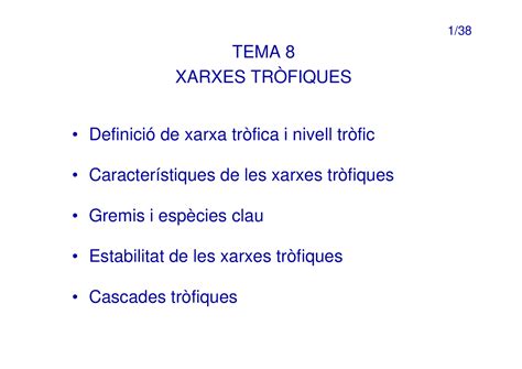 Tema 8 Ejercicios De Ecología Docsity