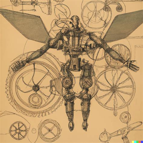 Leonardo Da Vinci Robot Drawing At Janet Simmons Blog