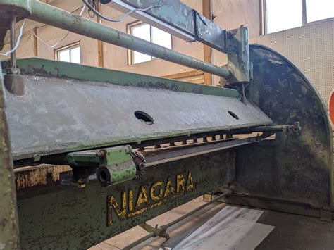 10 GA X 10 Niagara HL 10 Mechanical Shear Revelation Machinery
