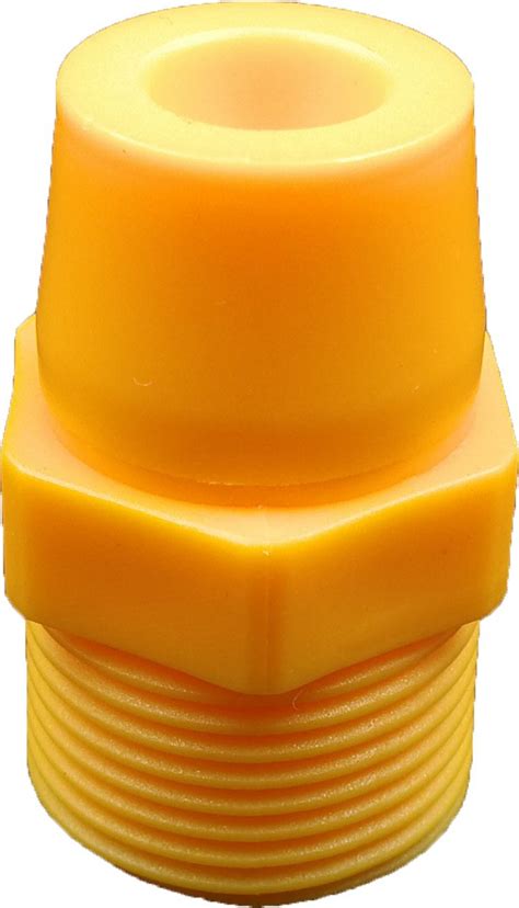 Ys 1 4 Plastic Solid Cone Water Spray Nozzle PP Full Cone Nozzle And