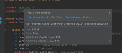 Nothing Happened When I Try To Debug In Sketchup By Rubymine Ruby Api