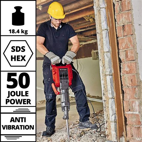 Martillo Demoledor 1700w 50 Joules Tp Dh 50 Einhell PernosKIM