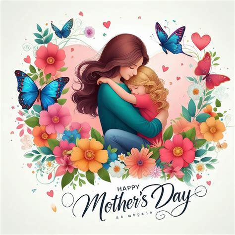 Premium Photo Happy Mothers Day Wish