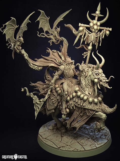 Pusil Coterie Of Despair Creature Caster Miniature ZBrushCentral