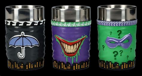 Shot Glasses Dc Batman Super Villains