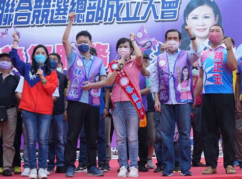 市議員候選人林燕祝暨市長候選人謝龍介聯合競選總部成立