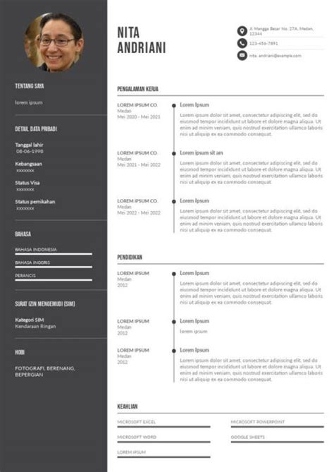 Contoh CV Pengacara Panduan Lengkap Menulis Resume