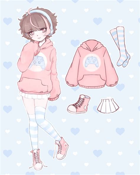 [comission] Gamer Attire~ By Liamochi On Deviantart