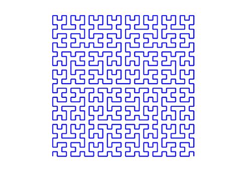 Hilbert Curve Display Test