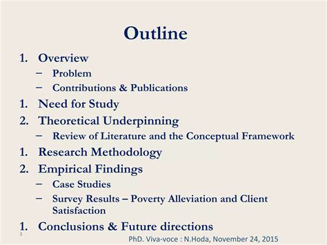 Najmul Hoda Phd Thesis Defence Presentation Ppt
