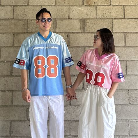 아이덴티크 [아이덴티크] 남녀공용 오버핏 럭비져지 축구져지 미식축구저지 메쉬 반팔 티셔츠 커플룩 위시버킷