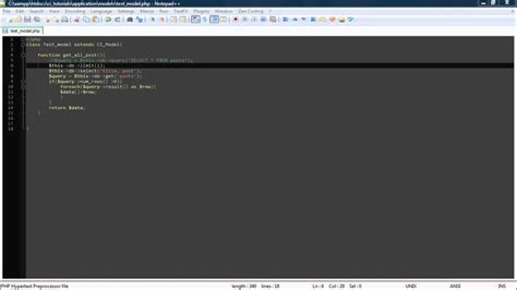Working With Codeigniters Active Record Class To Select Data Youtube