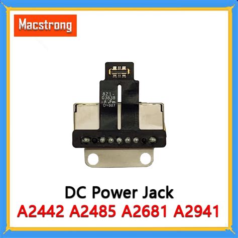 Original New A2681 A2485 Power Jack Connector For Macbook Air Pro A2442 A2941 Dc Jack Charging 