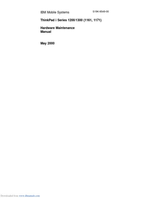 Ibm 1161 Maintenance Manual Pdf Floppy Disk Booting