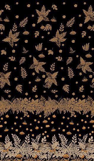 산재 꽃의 가지와 과일 매끄러운 프레임 배경 그림입니다 수동 드로잉 윤곽선입니다 정원 식물의 꽃 추상적인 식물 그림 벡터 0명에 대한 스톡 벡터 아트 및 기타 이미지