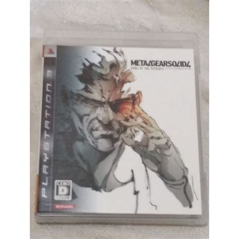 Ps3 潛龍碟影 特攻神碟 2 3 4 5 Metal Gear 潛龍諜影 Solid 4 日版 崛起再復仇 蝦皮購物