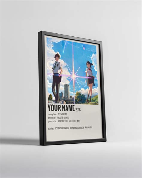 Your Name Poster Tablosu Forspaceon