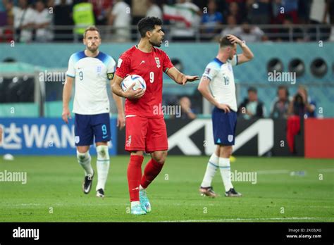 Mehdi Taremi Of Iran During The Fifa World Cup 2022 Group B Football