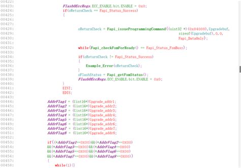 TMS320F28377D Can Not Write Flash C2000 Microcontrollers Forum