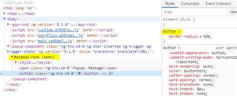 Defaultencapsulation Not Working In Ivy · Issue 35230 · Angular